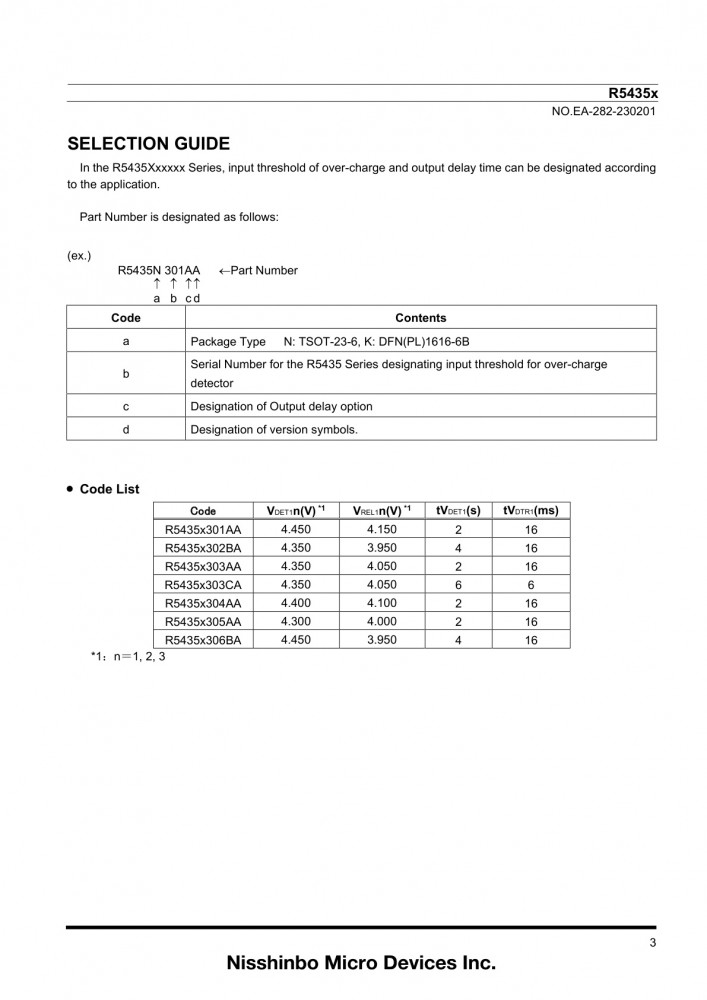 R5435 datasheet page 3