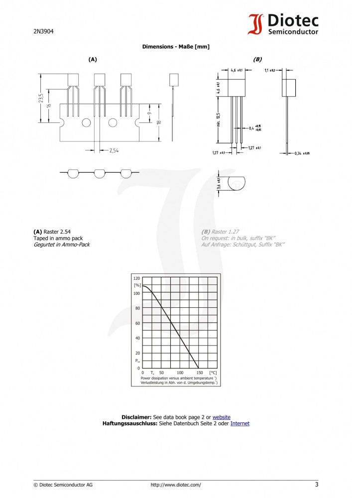 DIOTEC 2N3904 datasheet, page 3
