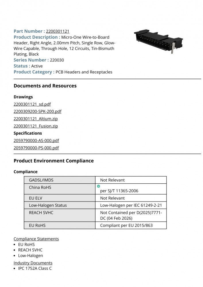2200301121 technical document page 1