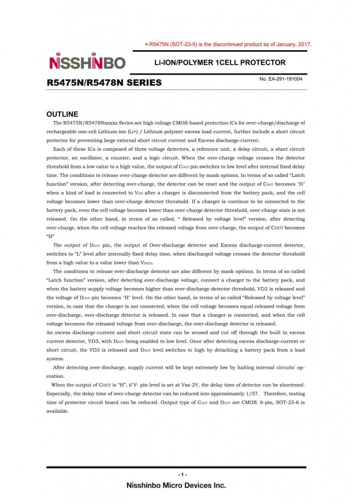 R5478N technical document page 1