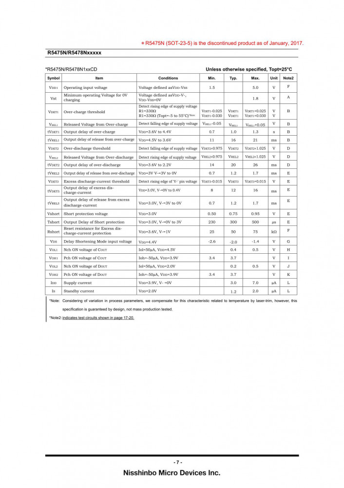 R5478N technical document page 7