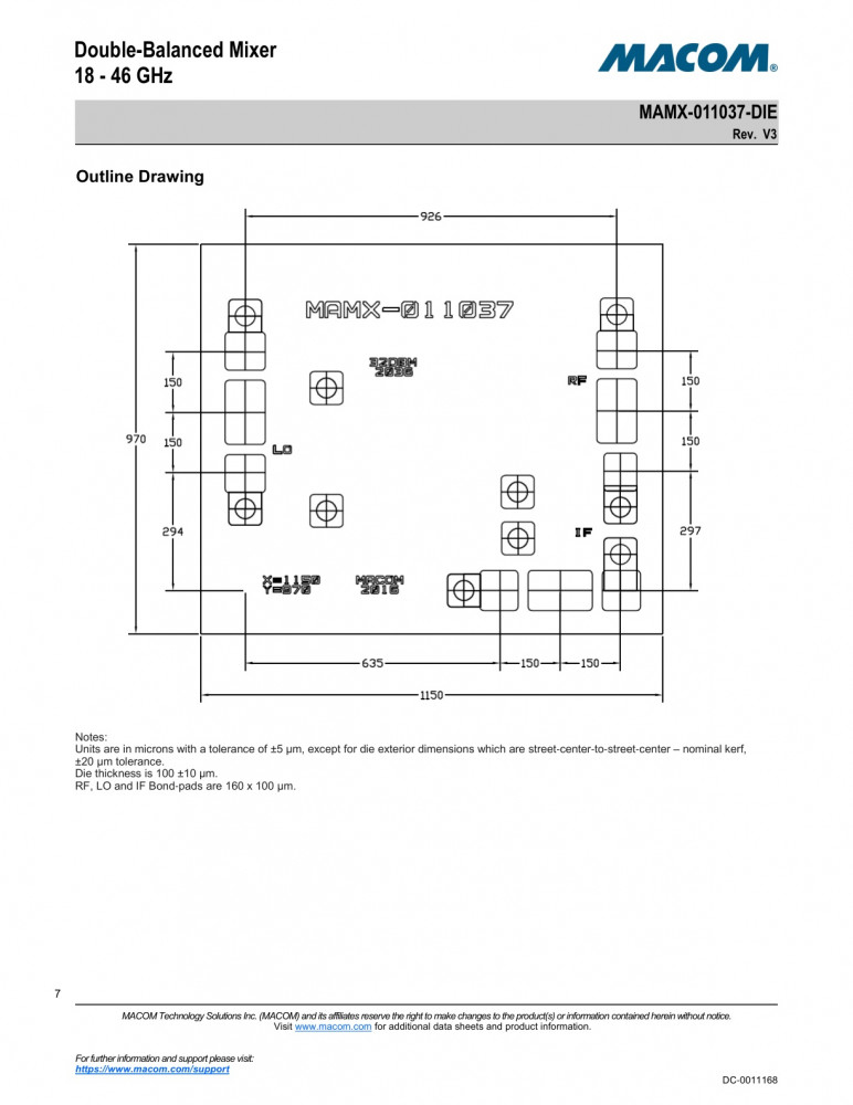 MAMX-011037-DIE datasheet page 7