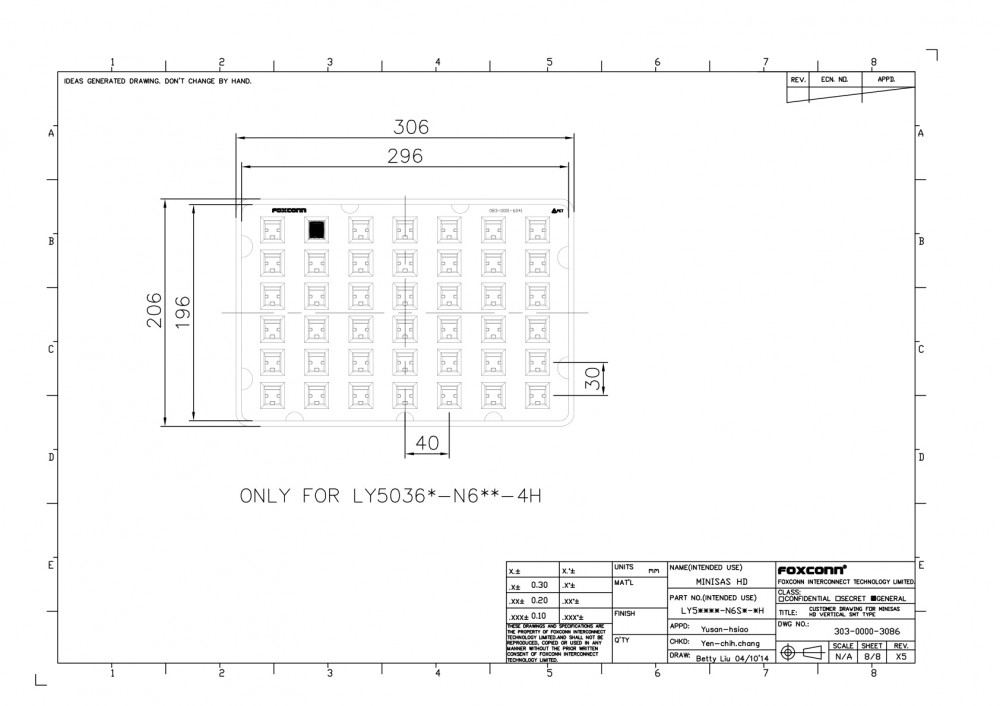 FOXCONN LY50363 drawing page 8