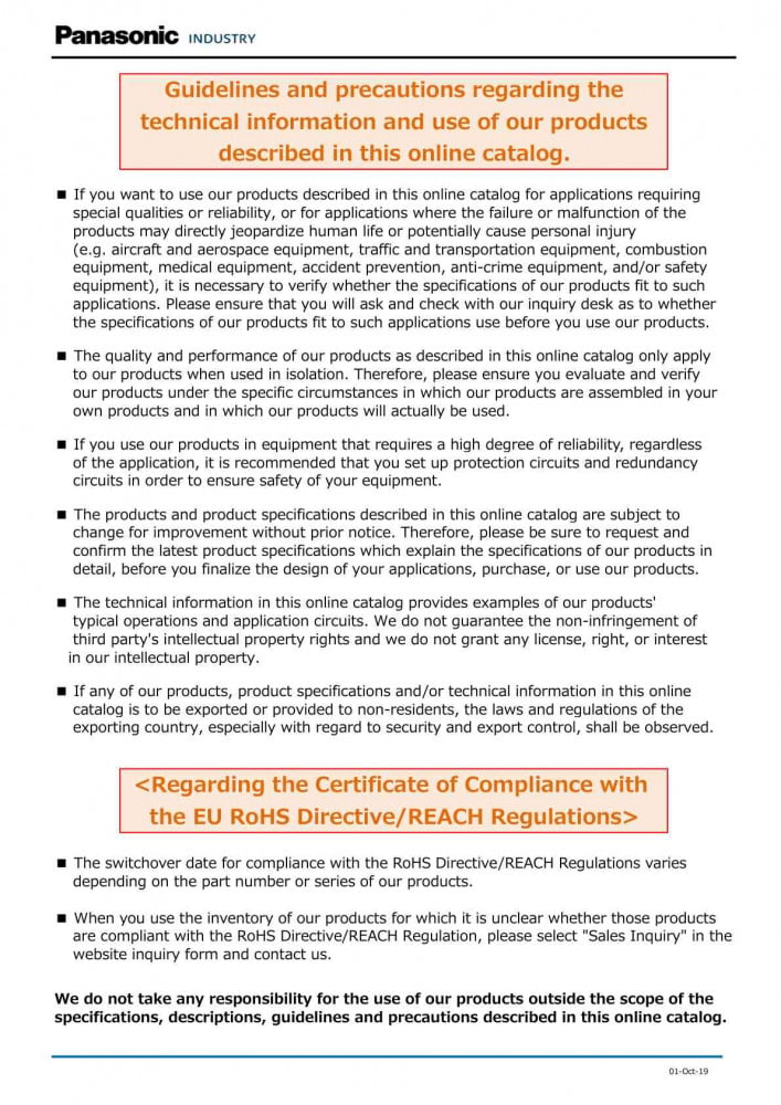 Panasonic POSCAP technical document page 3