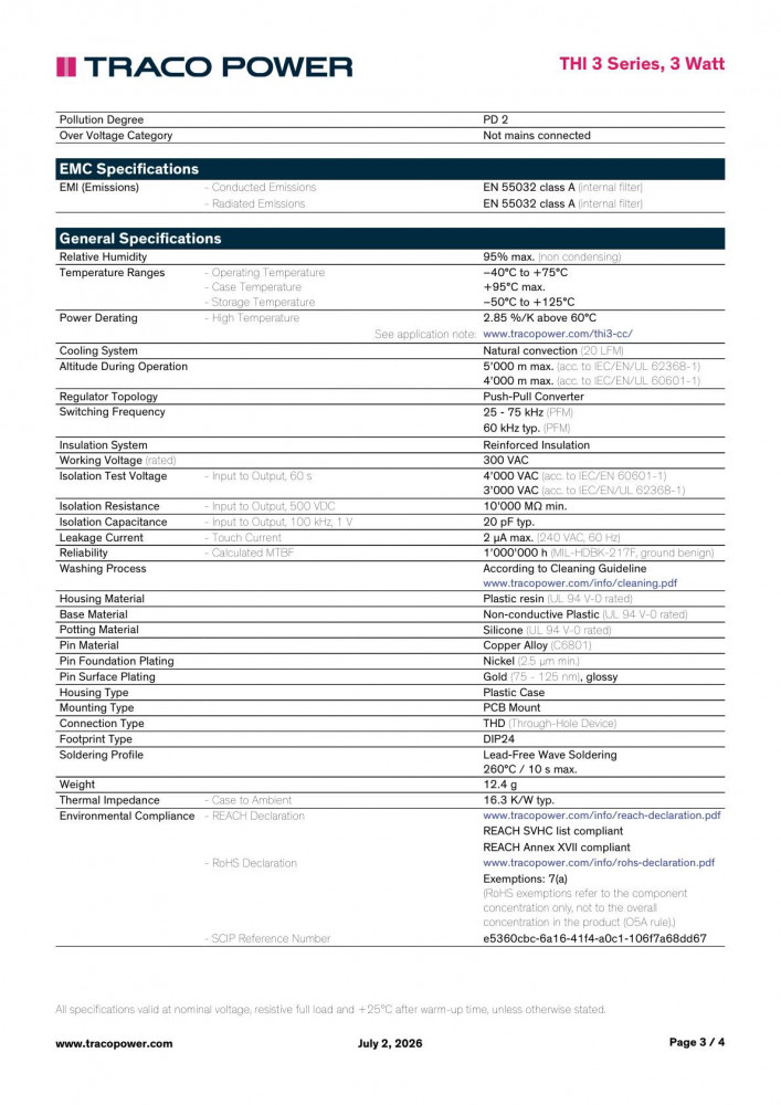 THI 3 series technical document page 3