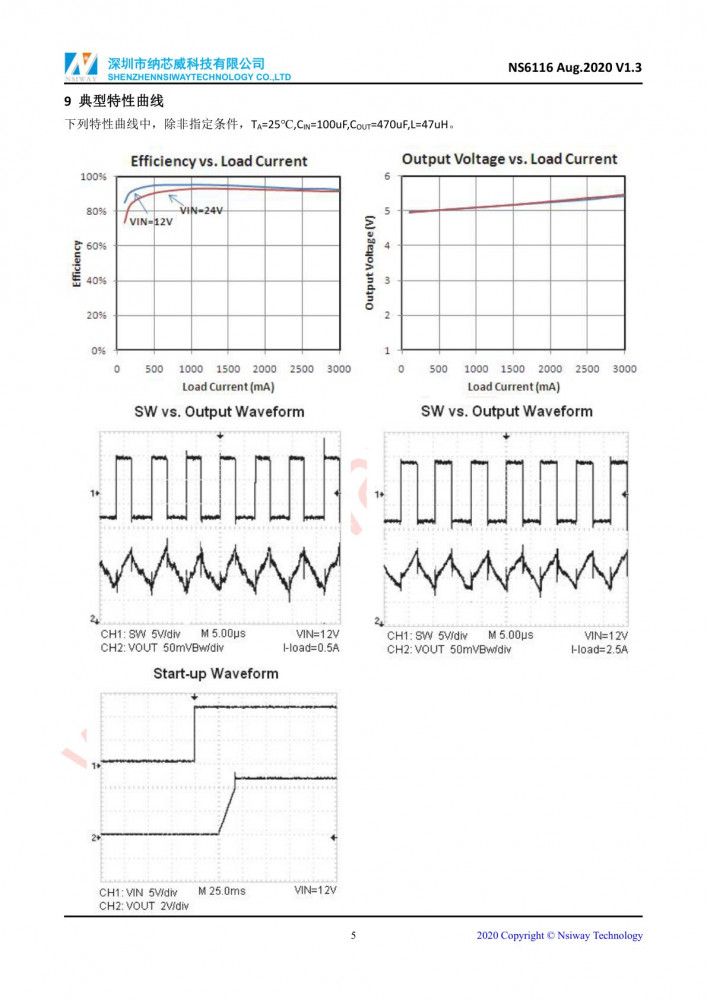 NS6116 datasheet page 5