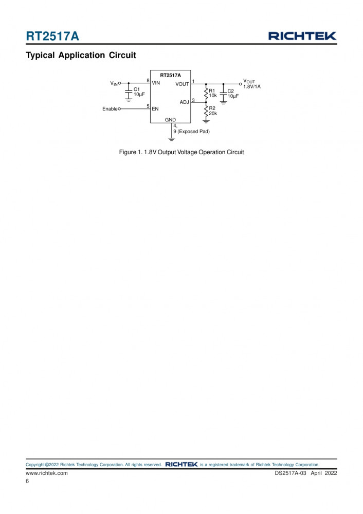 RT2517AGQV datasheet page 6