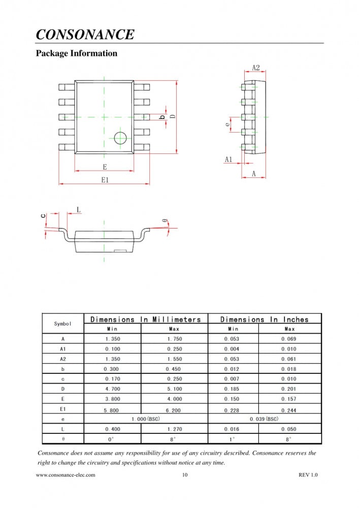 CN5120 datasheet page 10
