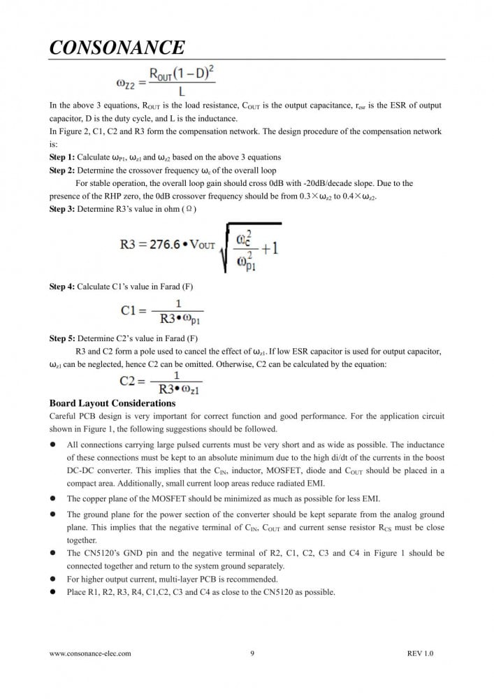 CN5120 datasheet page 9
