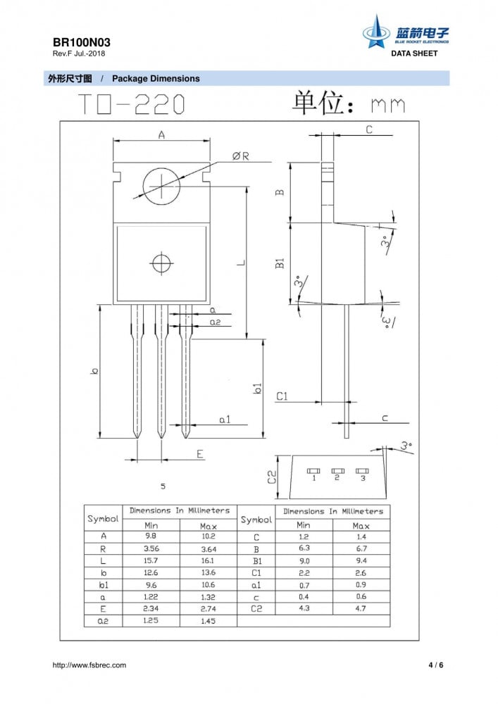 BR100N03 datasheet page 4