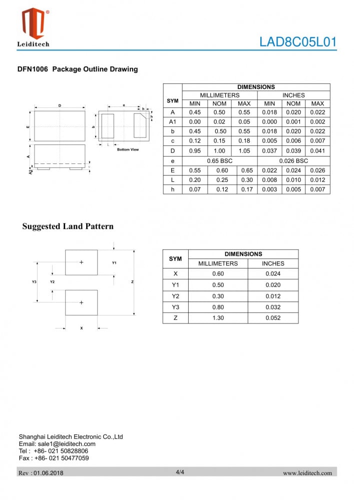 LAD8C05L01 datasheet page 4