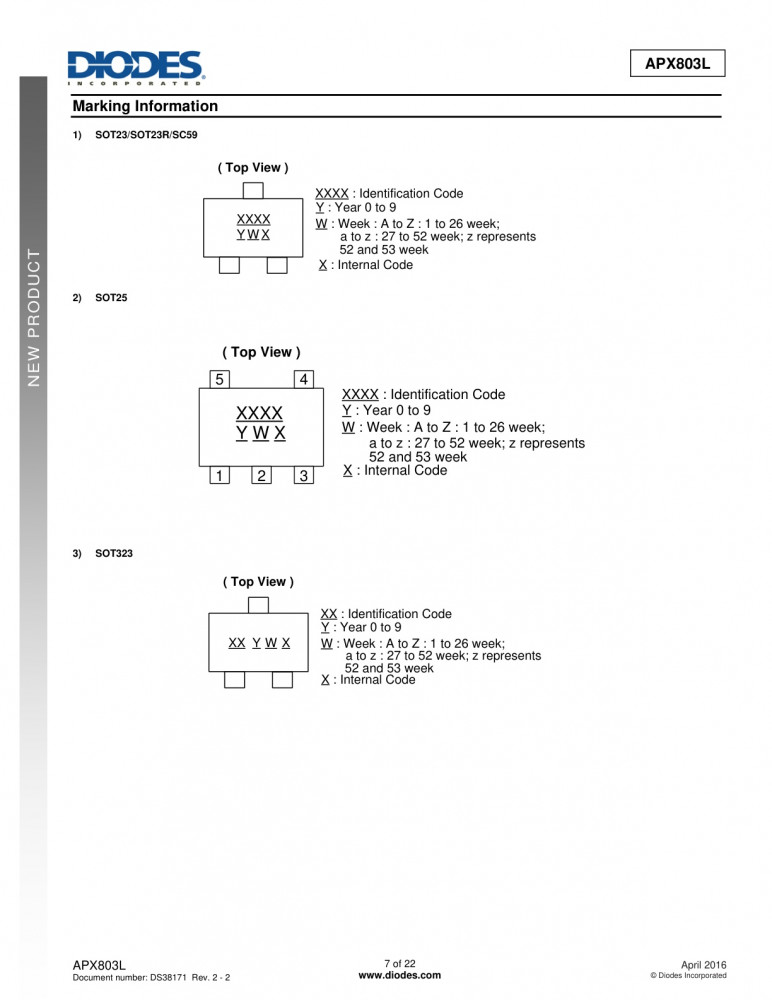 APX803L datasheet page 7