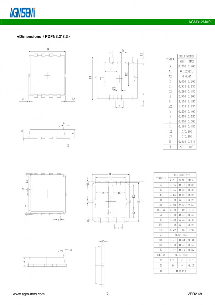 AGM312MAP datasheet page 7