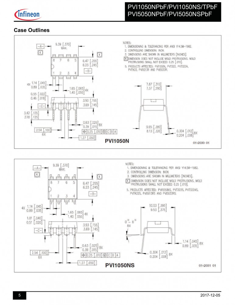PVI1050NSPBF datasheet page 5