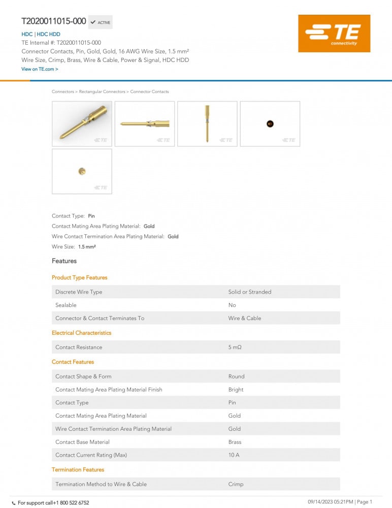 T2020011015-000 technical document page 1