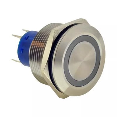 E-Switch PV6F240SSG-301 Pushbutton Switch for sale