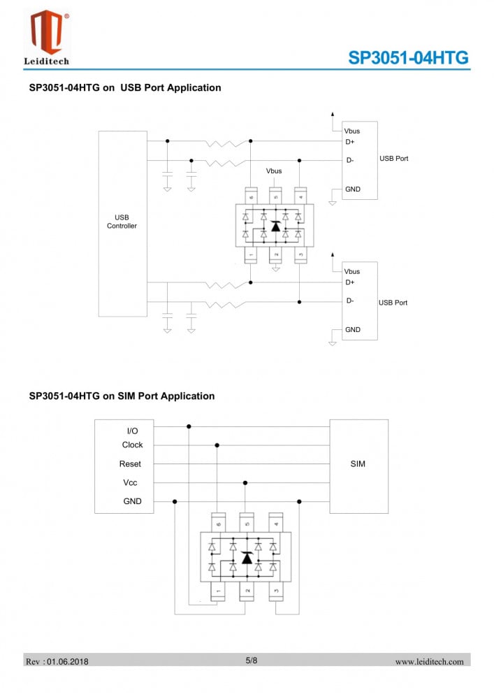 SP3051-04HTG datasheet page 5