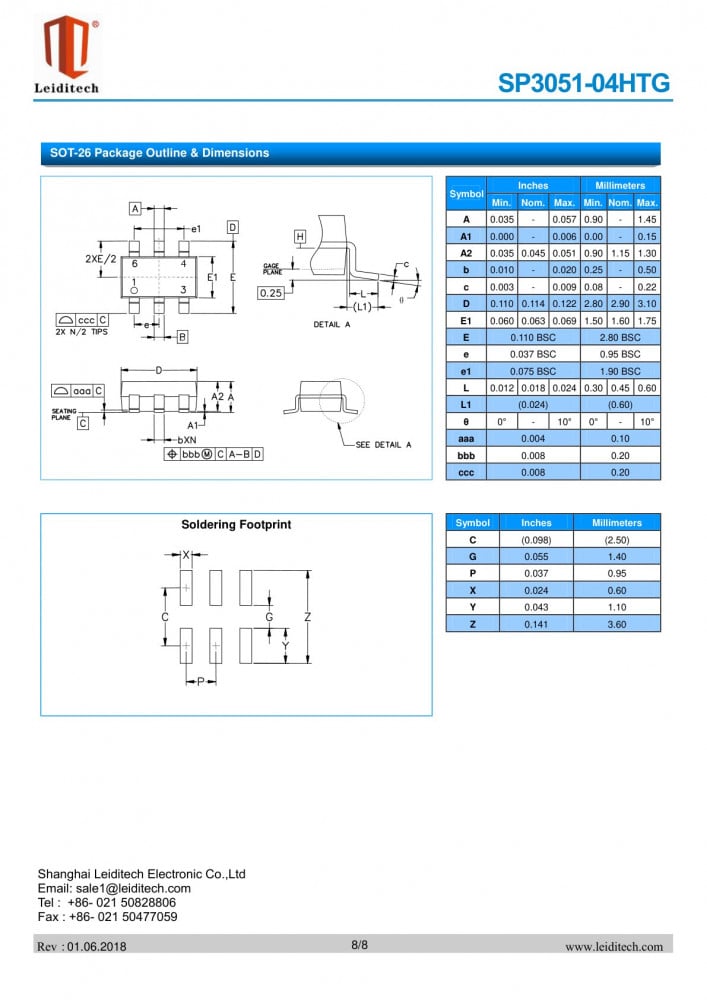 SP3051-04HTG datasheet page 8
