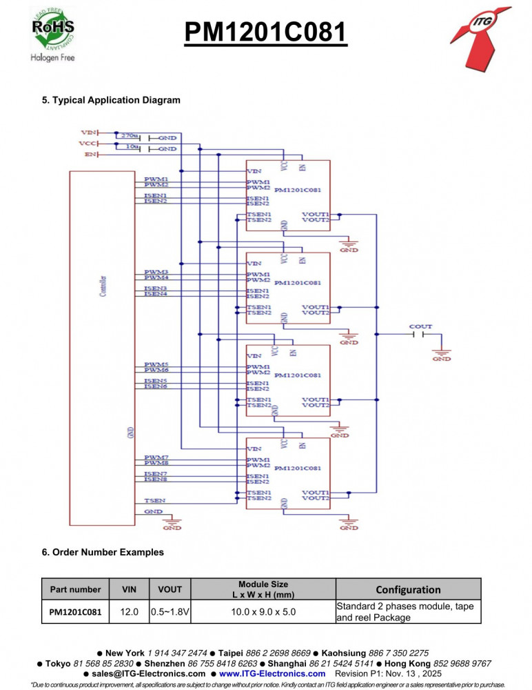 PM1201C081 datasheet page 2
