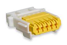 NSCC Receptacle Connector 3.33mm Pitch, 1.50mm, Shorting Bar, Short, 5 Circuit, White for sale