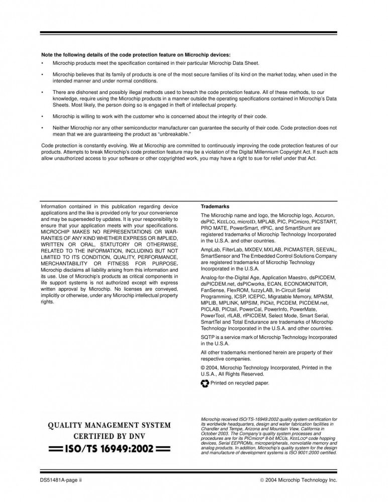 MCP6S22 PGA PICtail Demo Board document page 2