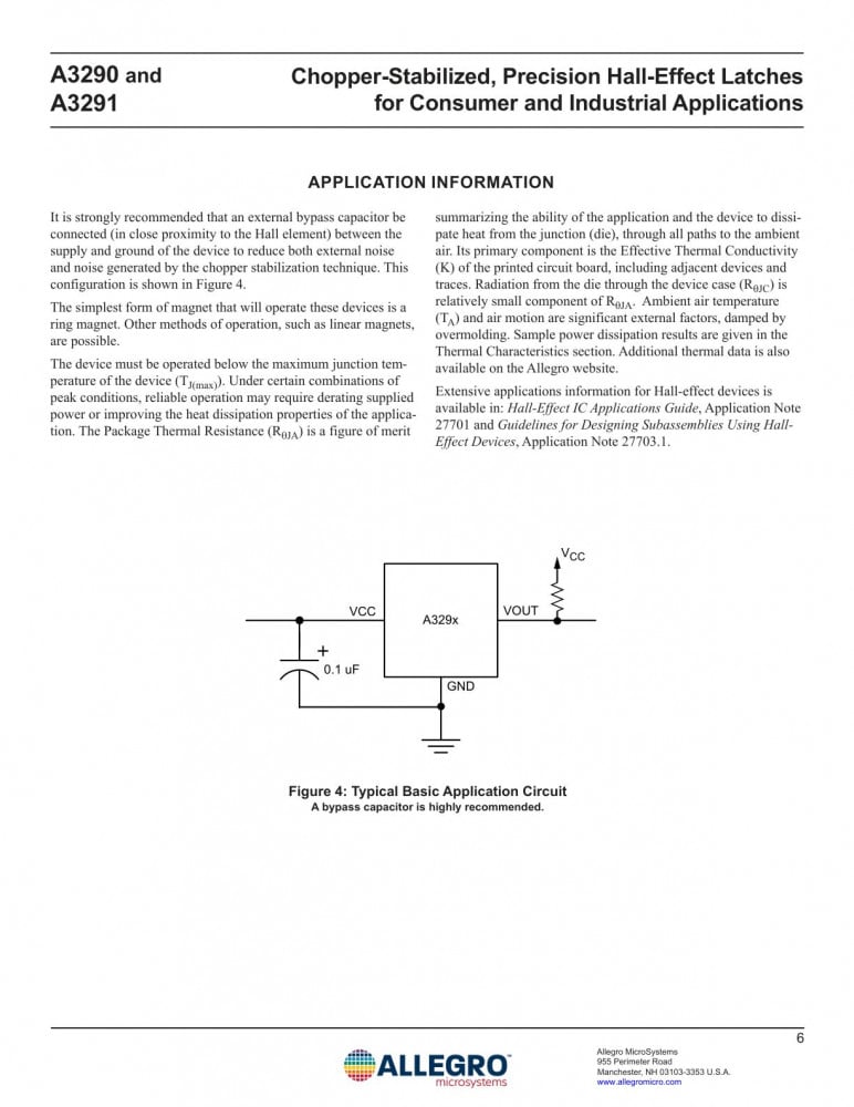 A3290 datasheet page 6
