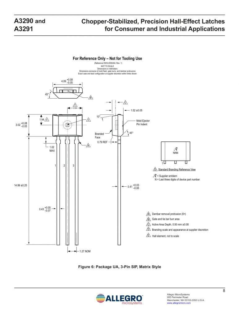 A3290 datasheet page 8