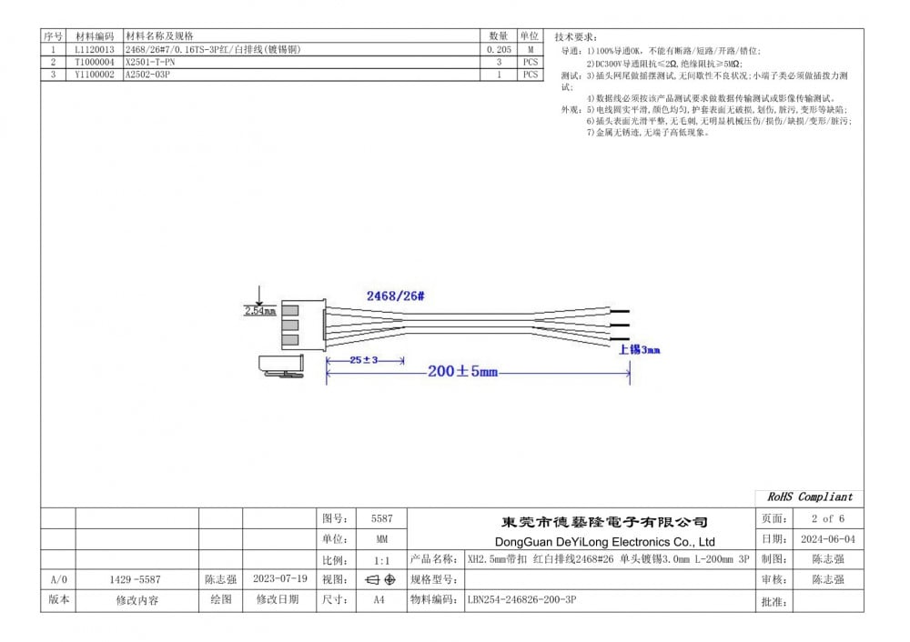 DEALON LBN254-246826-200-3P drawing page 2