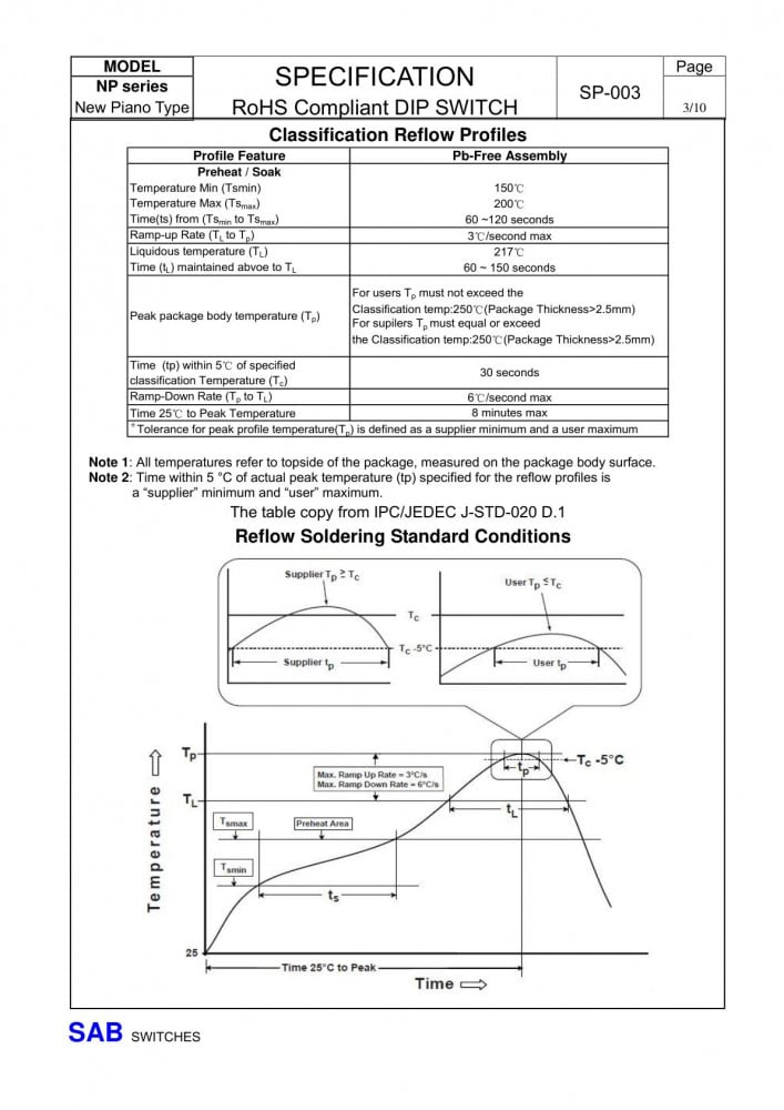 BIWIN NPH03GK datasheet page 3