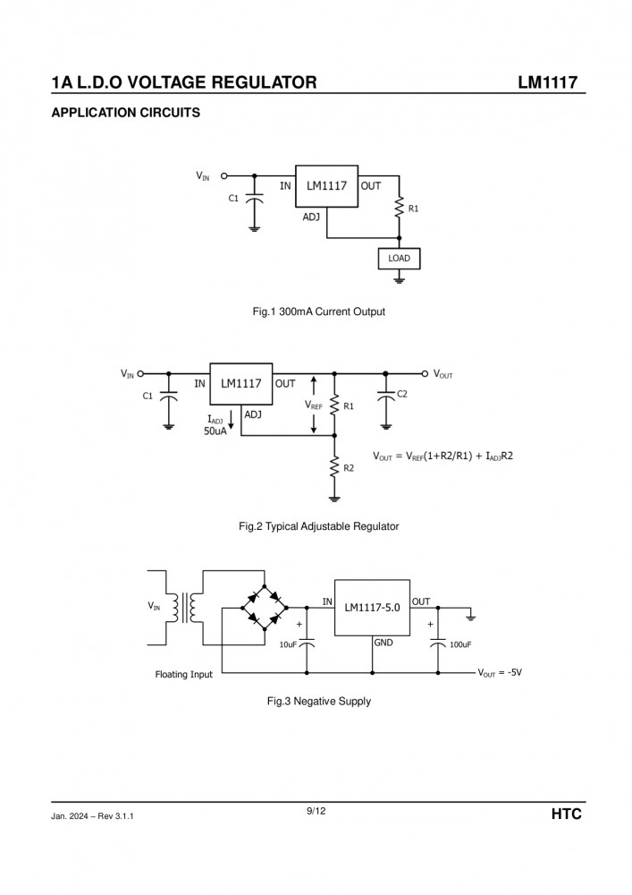 HTC LM1117 datasheet page 9