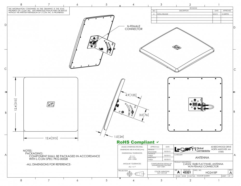 HG2418P technical document