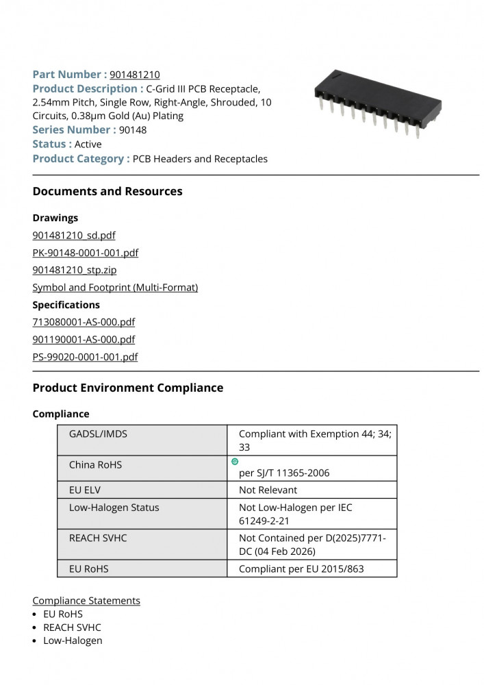 901481210 technical document preview, page 1