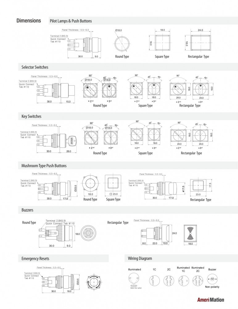 K16 Series technical document page 2