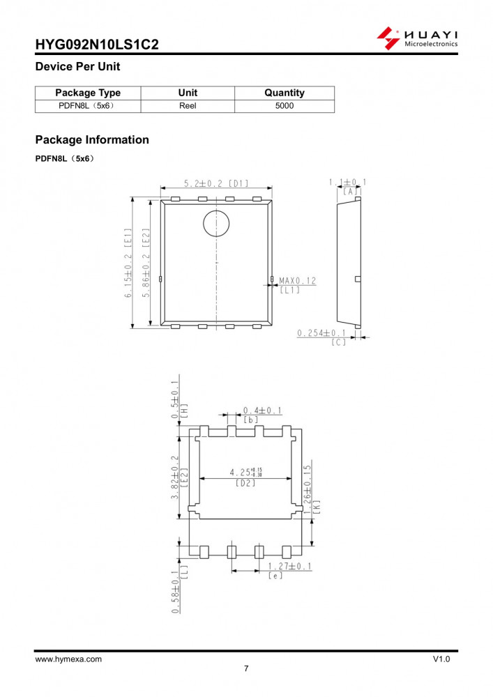 HYG092N10LS1C2 datasheet page 7