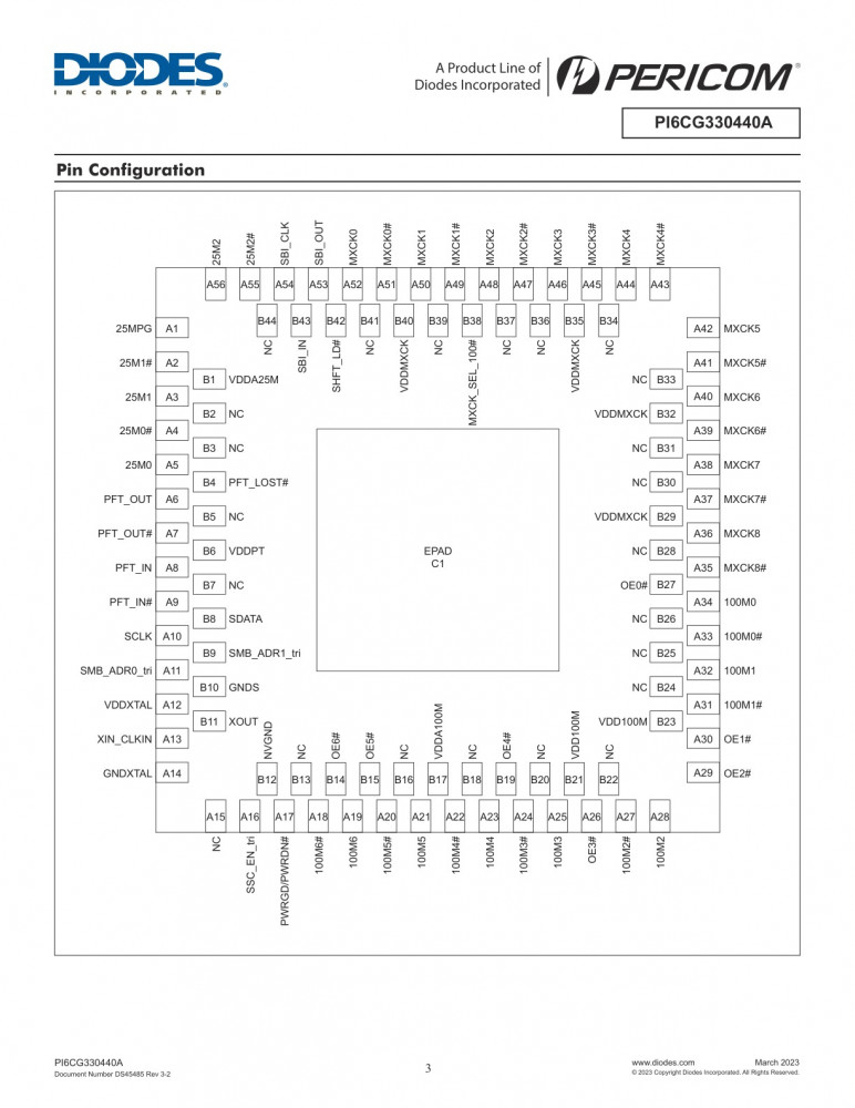PI6CG330440A datasheet page 3