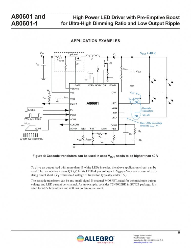 A80601 datasheet page 9