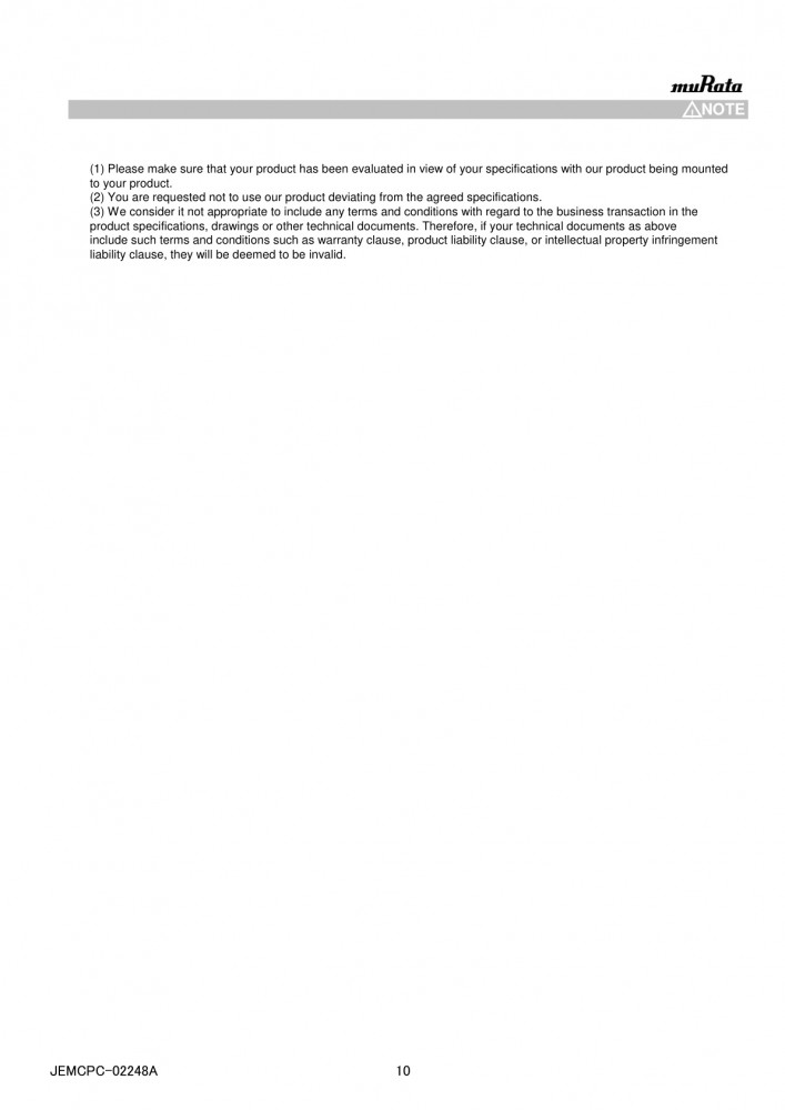 Murata NFM21CC102R1H3D specification page 10