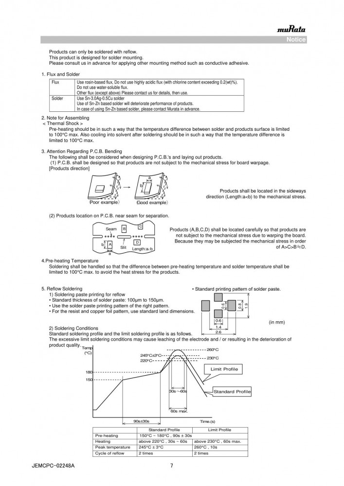 Murata NFM21CC102R1H3D specification page 7