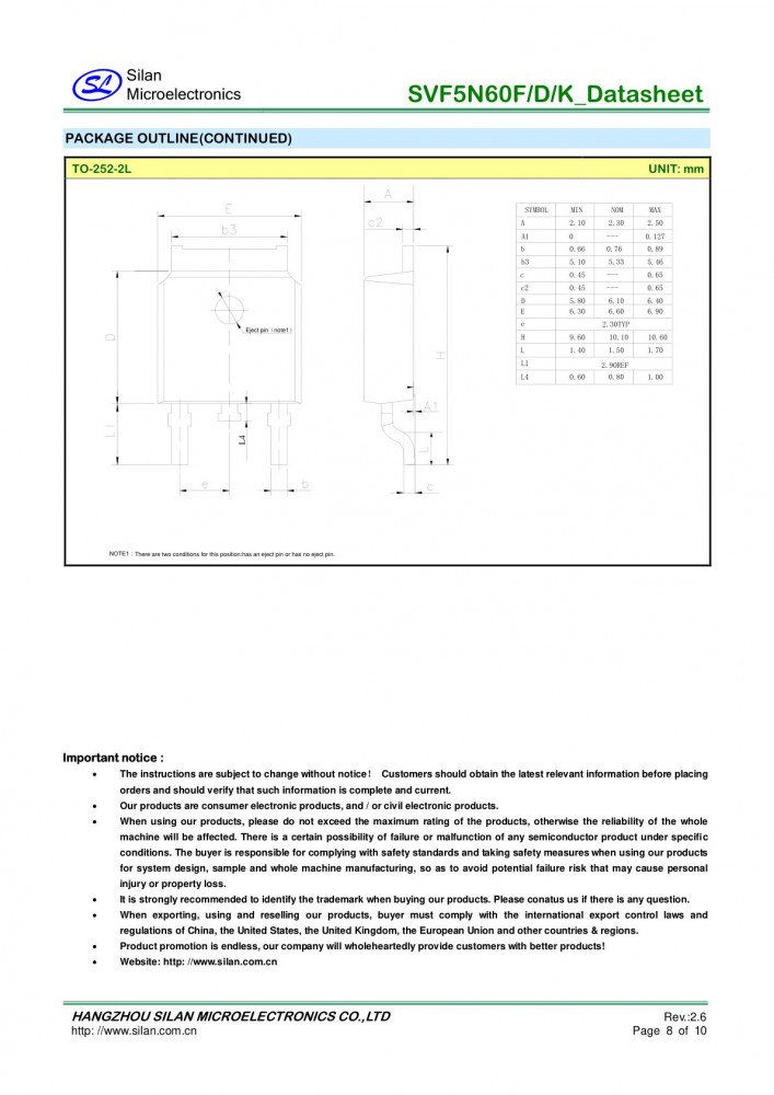 SVF5N60F datasheet page 8