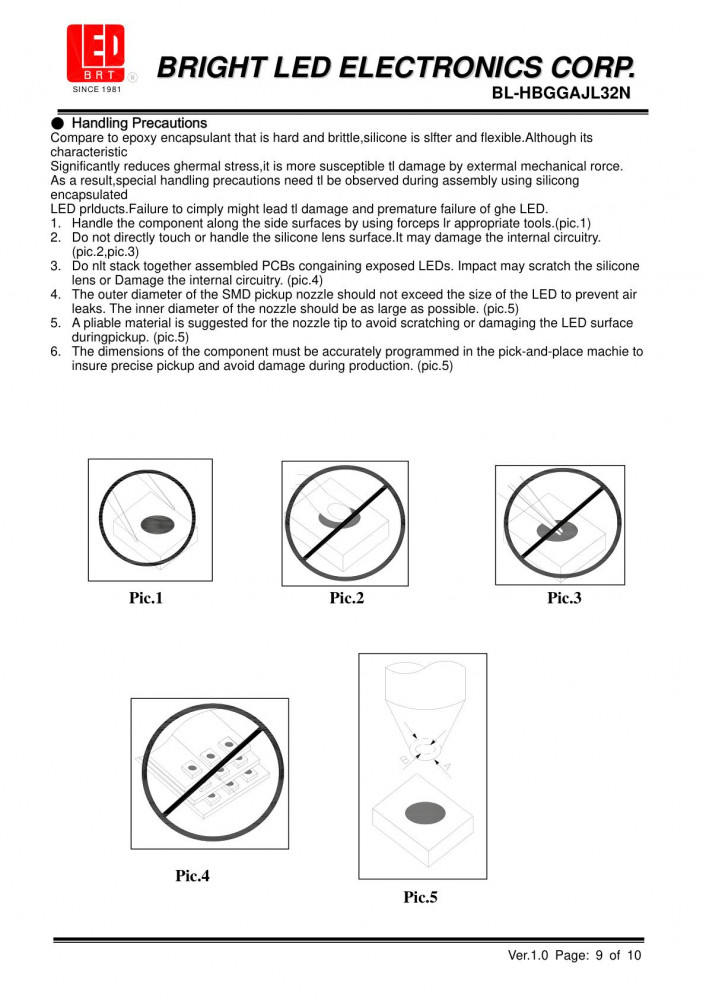 BL-HBGGAJL32N datasheet page 8