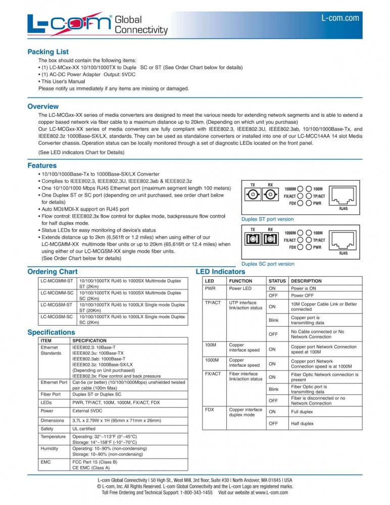 LC-MCGMM-SC technical document page 2