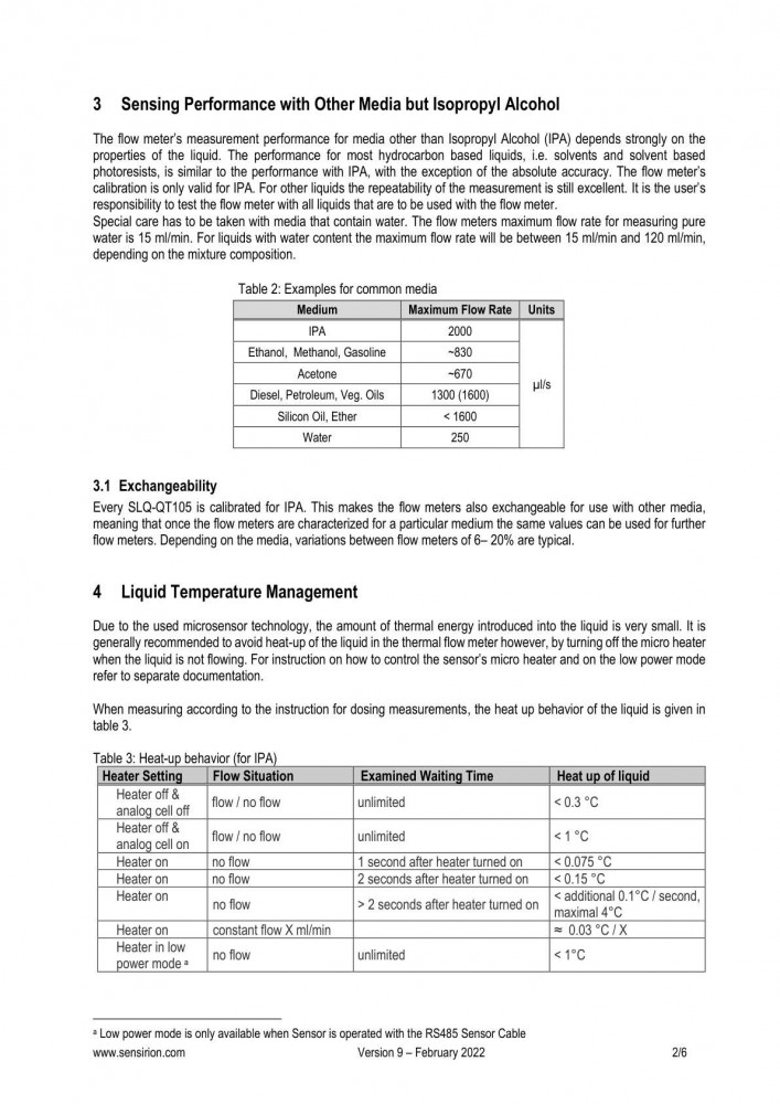 Supplied technical document page 2