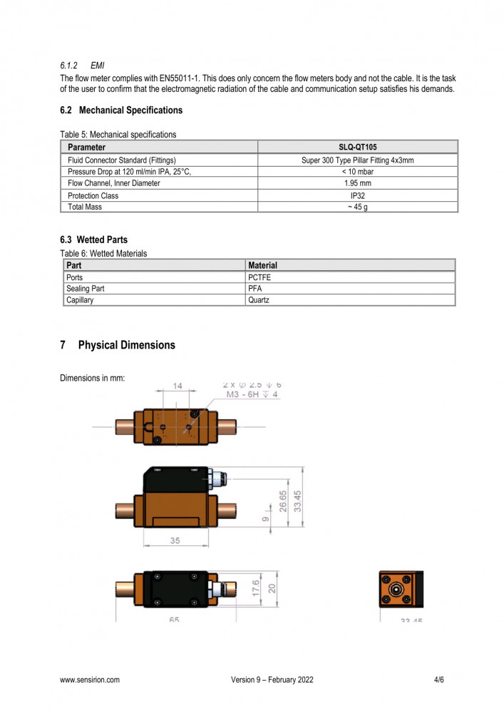 Supplied technical document page 4