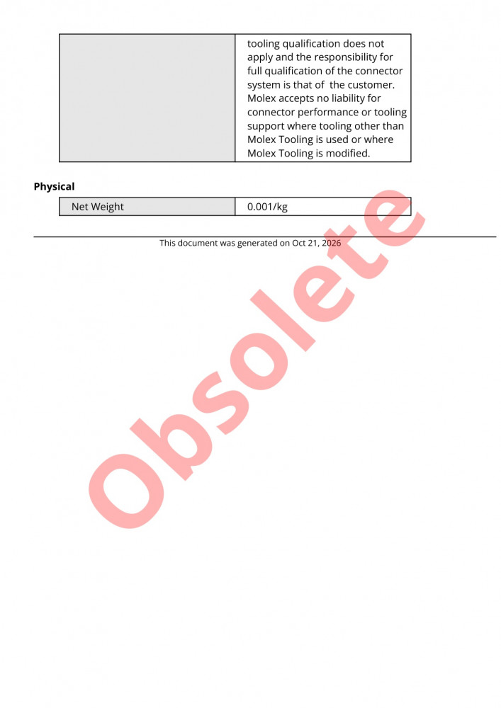 Tooling specification document image, page 3