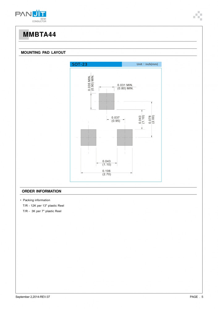 MMBTA44 datasheet page 5