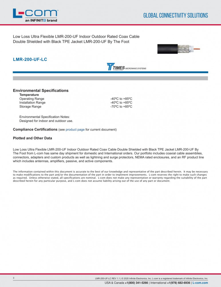 LMR-200-UF-LC datasheet page 3