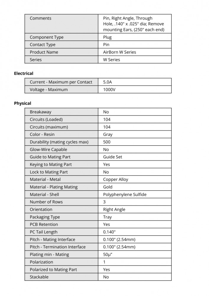 WG104PR9SY342-1 technical document image 2