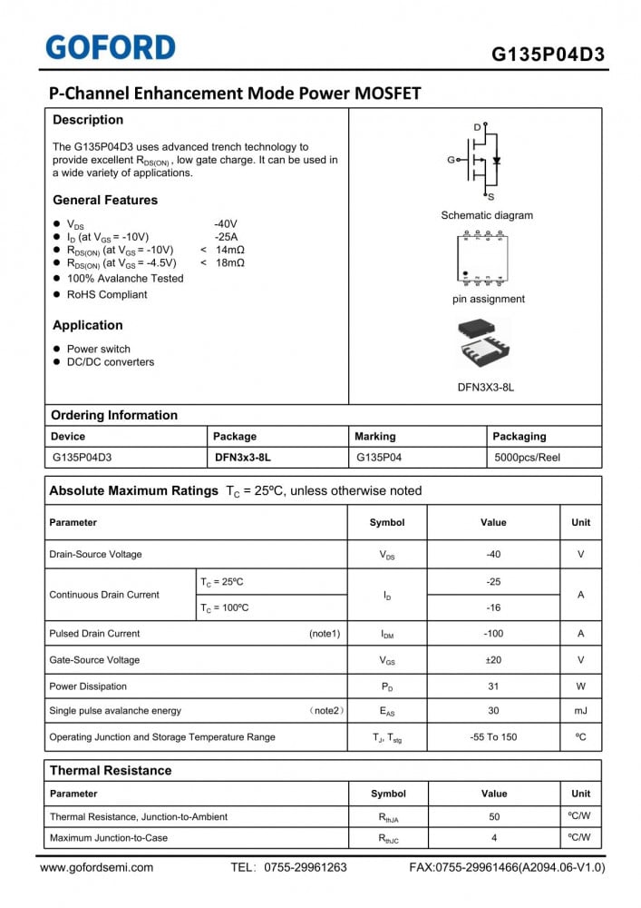 G135P04D3 datasheet page 1