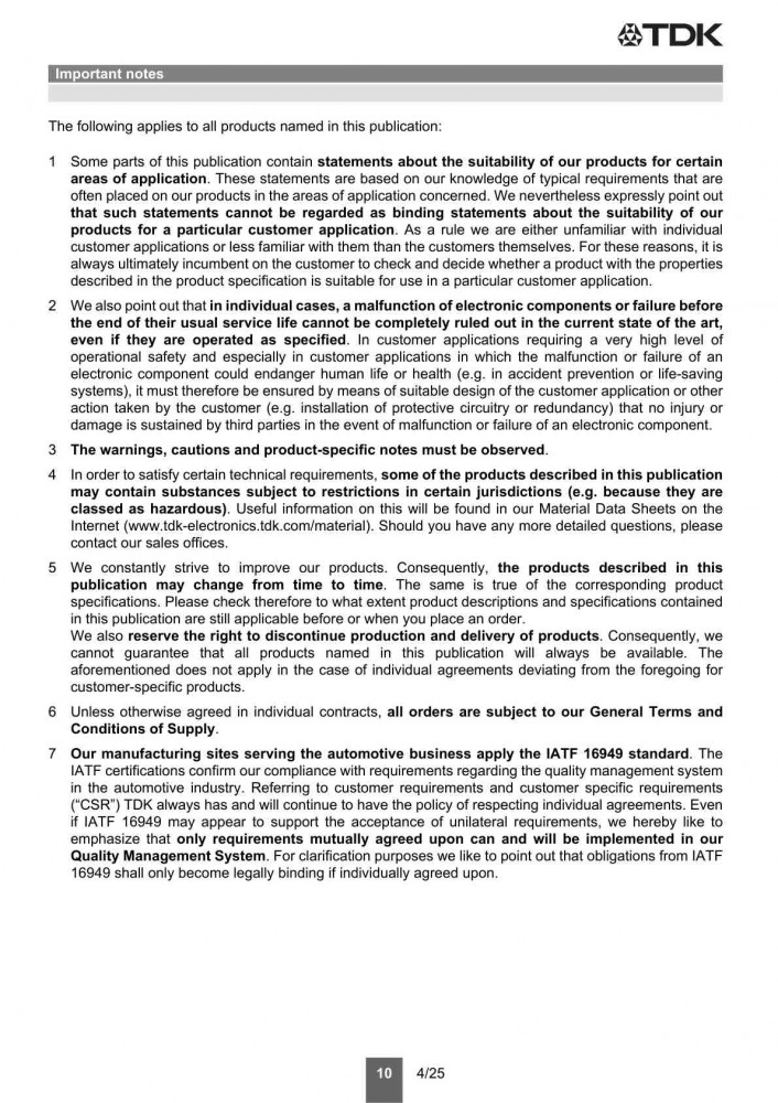 B78311A2404A003 datasheet page 10