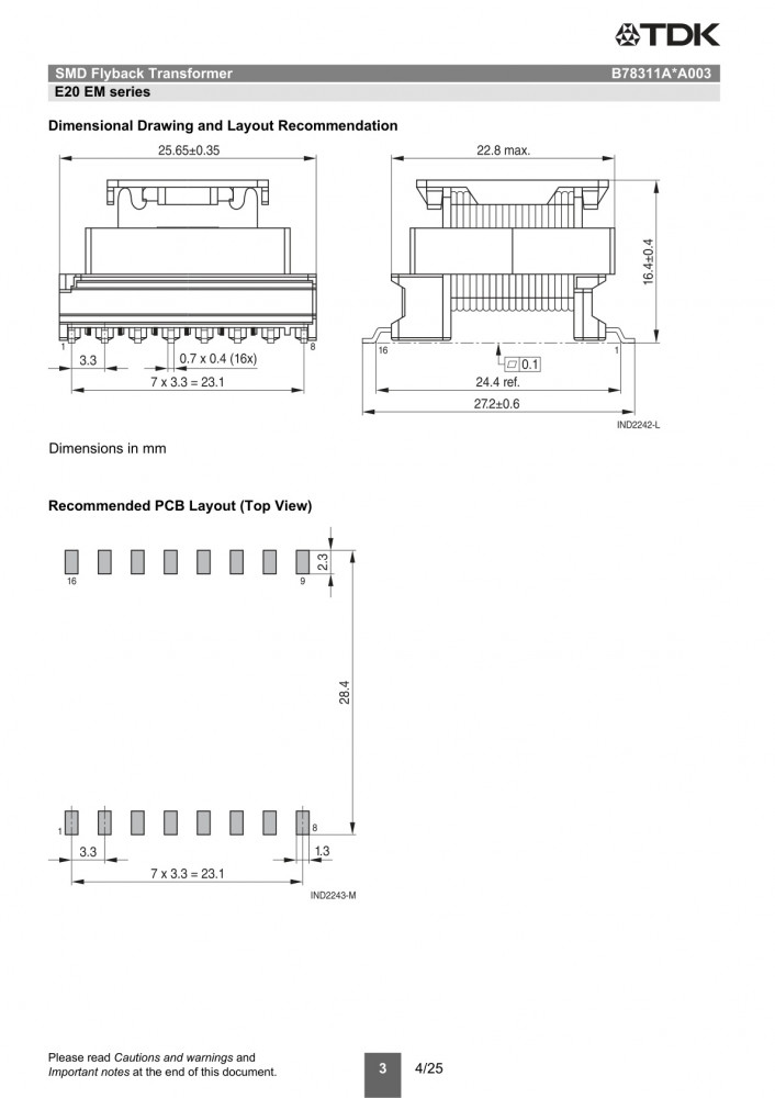 B78311A2404A003 datasheet page 3